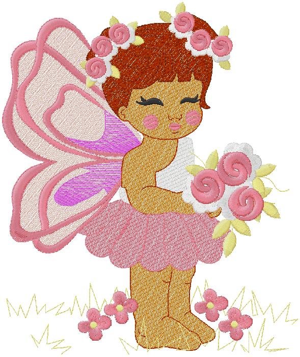 wonderful Fairy embroidery design - embnew.com