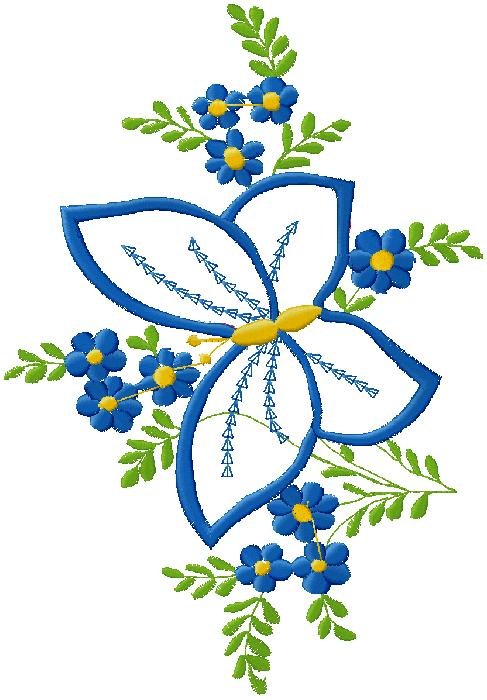 Butterfly – Machine Embroidery Design - embnew.com